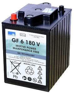 GF6180V Bateria de Gel, Sonnenschein | sobressalentes